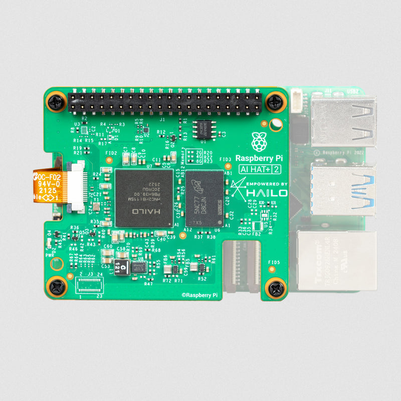 Raspberry Pi AI HAT+ 2 (New 26 TOPS AI Hat) – Pi Australia