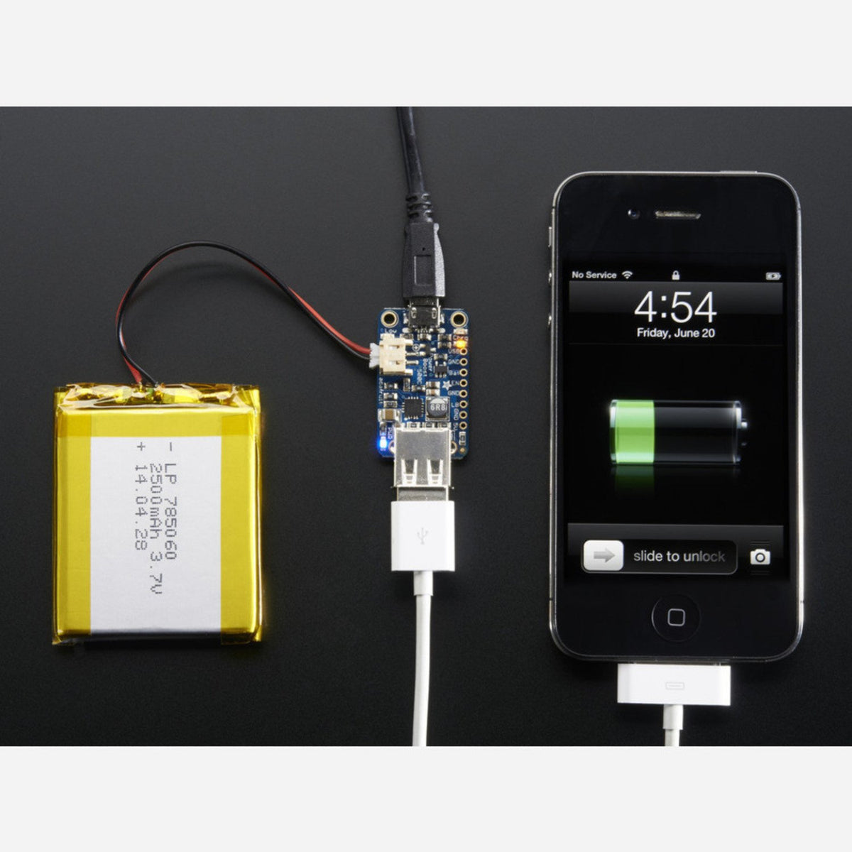 PowerBoost 500 Charger - Rechargeable 5V Lipo USB Boost @ 500mA+ – Pi ...