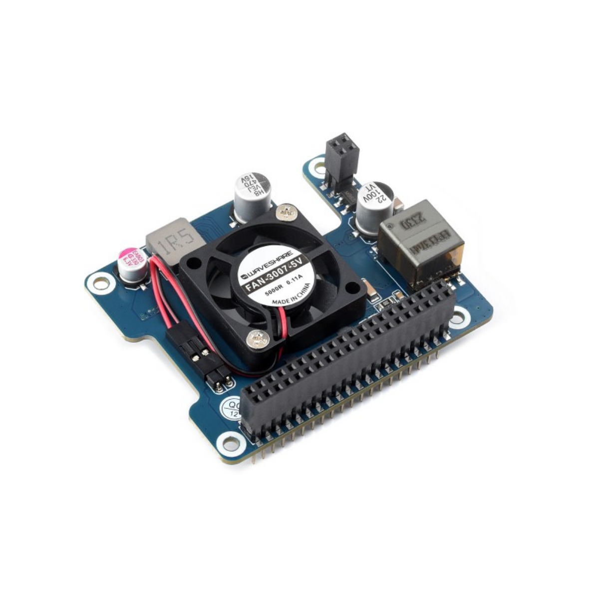 Power Over Ethernet HAT (F) For Raspberry Pi 5, High Power, Onboard Co ...